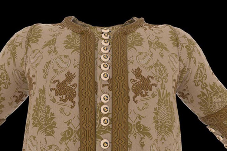 3D model odore Svetog kneza Lazara u Muzeju SPC pruža detaljan prikaz ...
